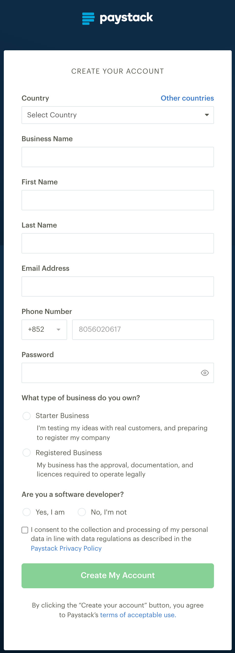 Paystack Payment-Tuya IoT Development Platform-Tuya Developer