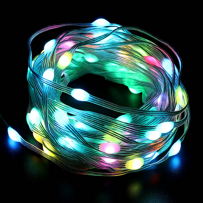 Smart Alexa Fairy String Lights LED 10M Nobent WiFi & Bluetooth Fairy ...