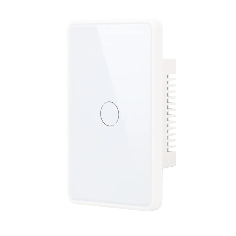 US ZigBee Touch Switch -1gang (PC frame,N+L) | Light Switches | TuyaExpo